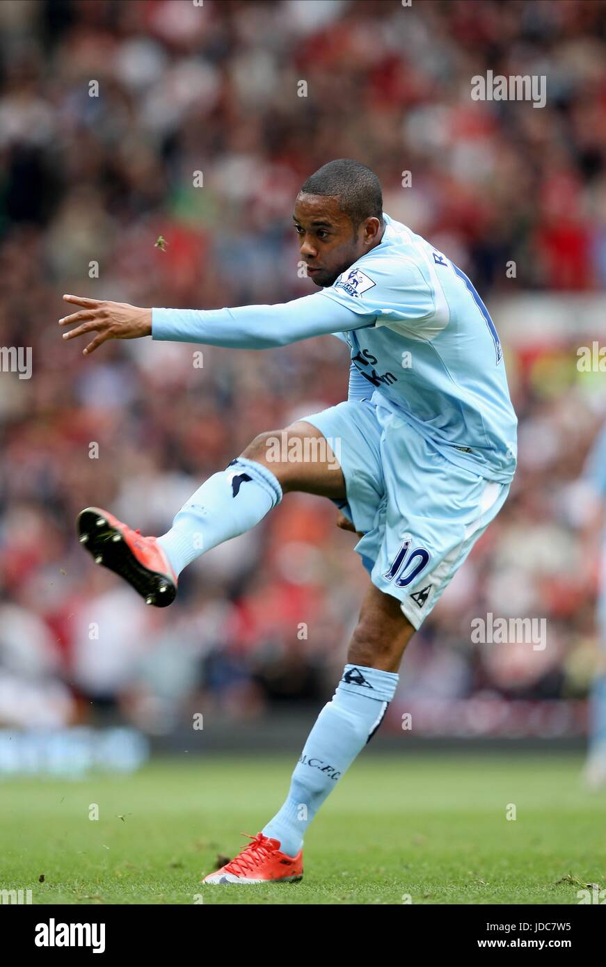 ROBINHO MANCHESTER CITY FC OLD TRAFFORD MANCHESTER ENGLAND 10 May 2009 ...