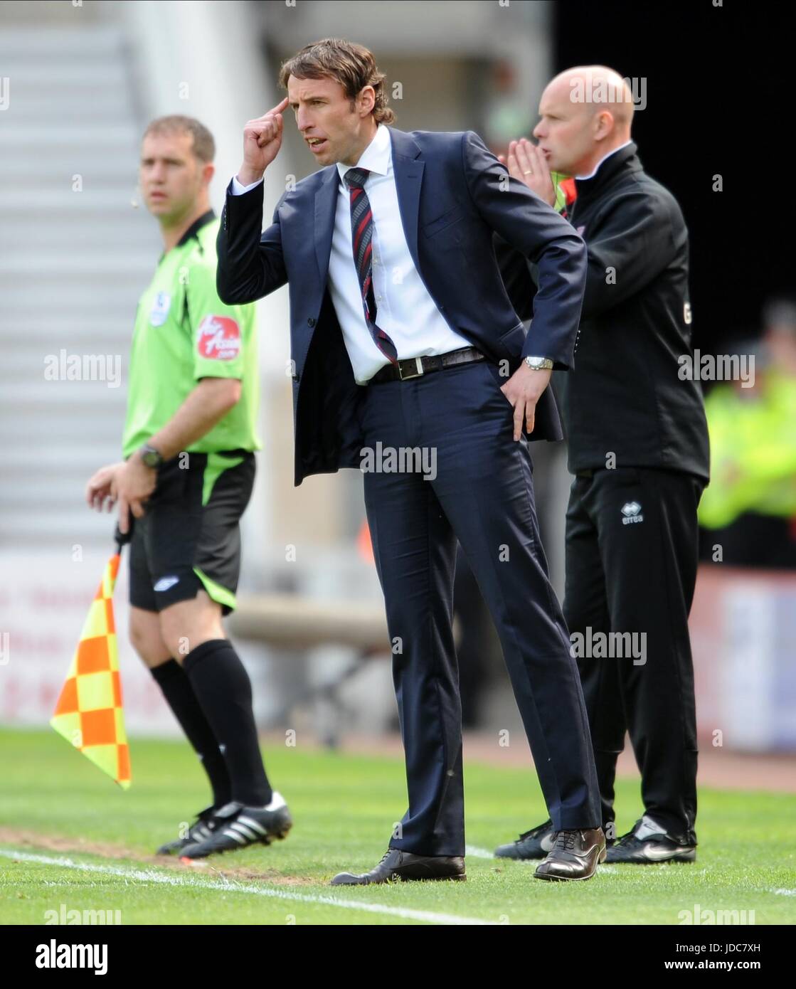 GARETH SOUTHGATE MIDDLESBROUGH V ASTON VILLA RIVERSIDE STADIUM ...