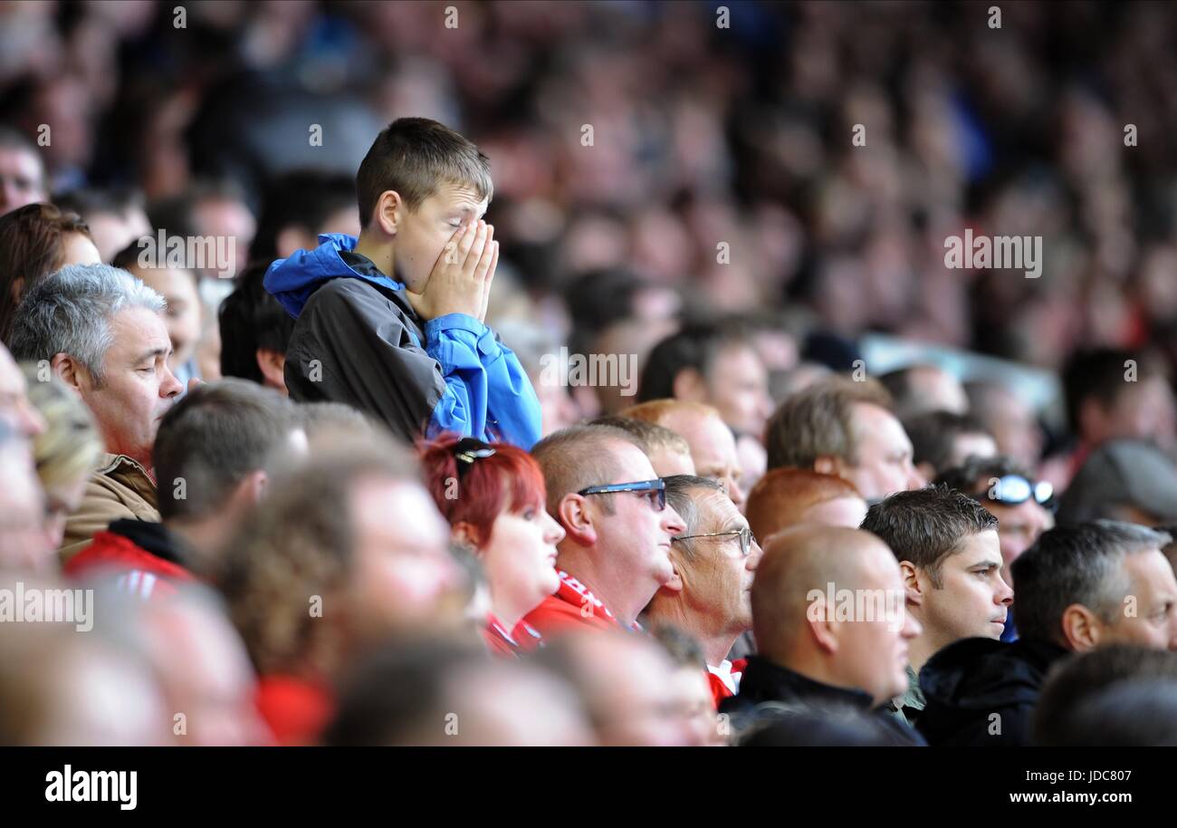 SAD BORO FAN MIDDLESBROUGH V ASTON VILLA RIVERSIDE STADIUM ...