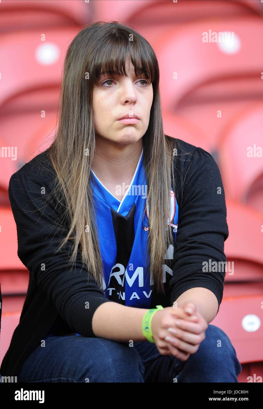 Sad england fan hi-res stock photography and images - Alamy