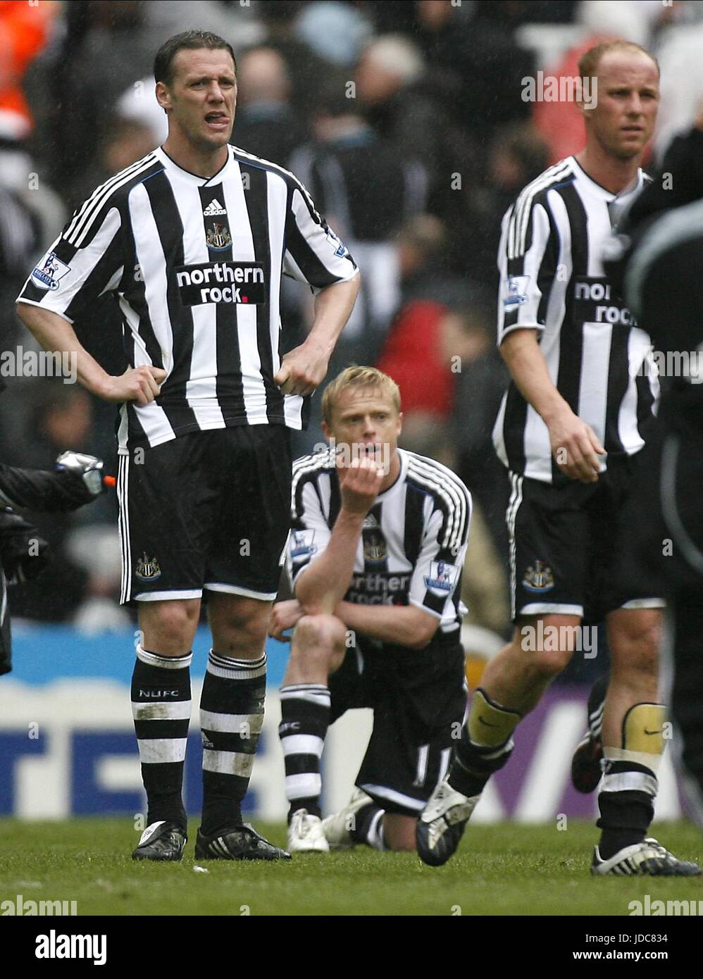 NOLAN DUFF & NICK BUTT NEWCASTLE UNITED FC ST.JAMES PARK NEWCASTLE ...