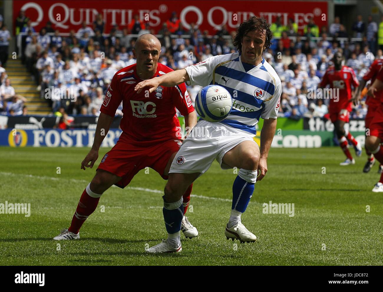 STEPHEN CARR & STEPHEN HUNT READING V BIRMINGHAM CITY MADEJSKI STADIUM ...