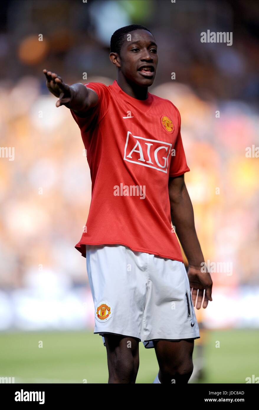 DANNY WELBECK MANCHESTER UNITED FC KC STADIUM HULL ENGLAND 24 May 2009 ...