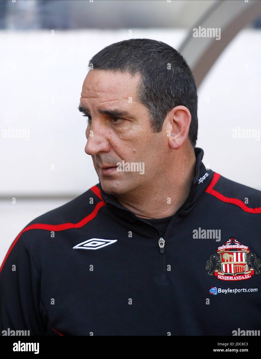 RICKY SBRAGIA SUNDERLAND FC MANAGER STADIUM OF LIGHT SUNDERLAND ENGLAND ...