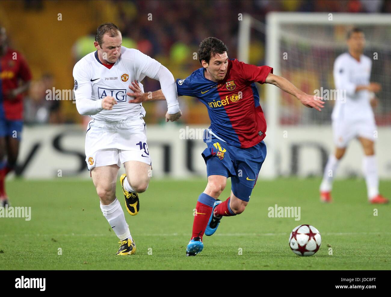 Lionel messi barcelona champions league hi-res stock photography and ...