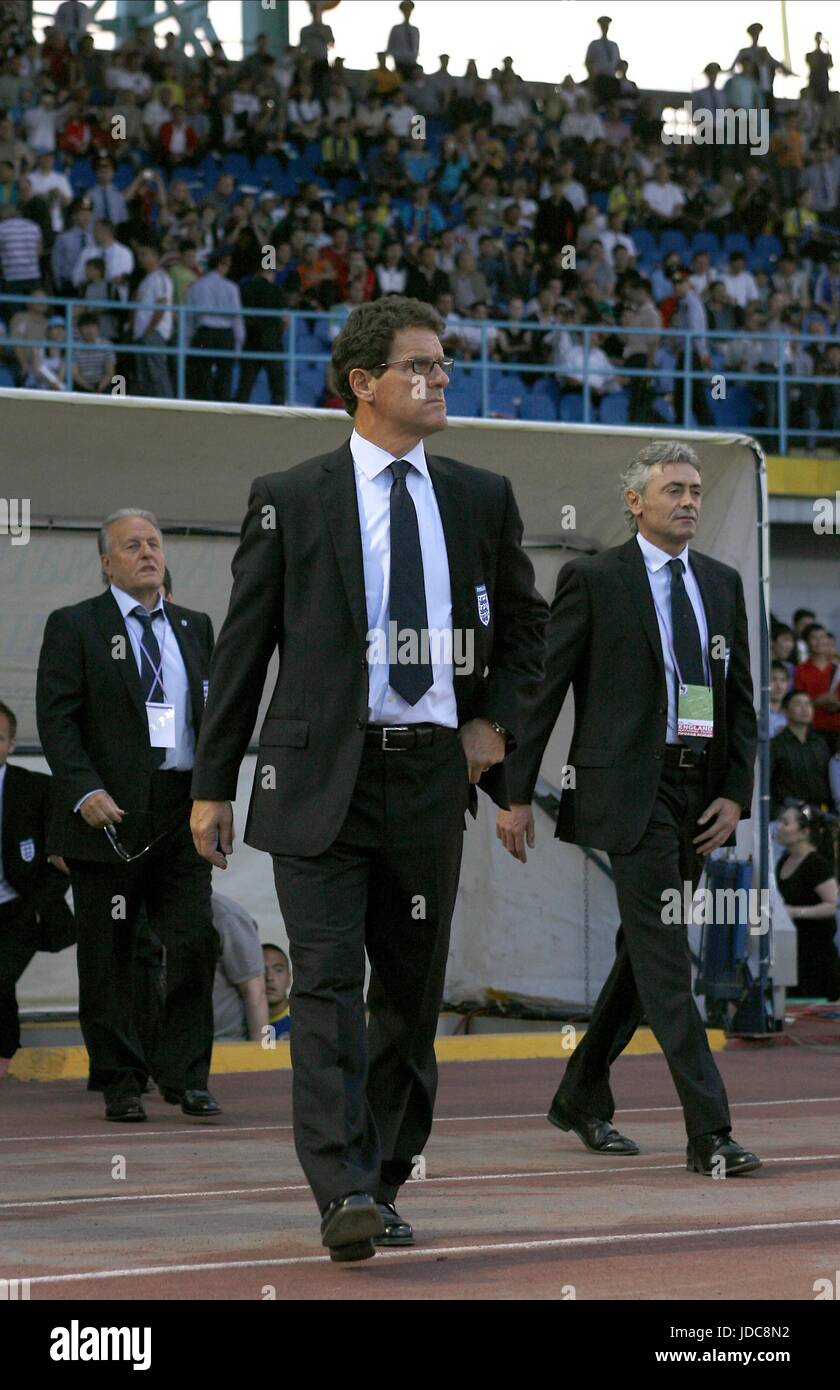 FABIO CAPELLO ENGLAND FOOTBALL MANAGER CENTRAL STADIUM ALMATY ...