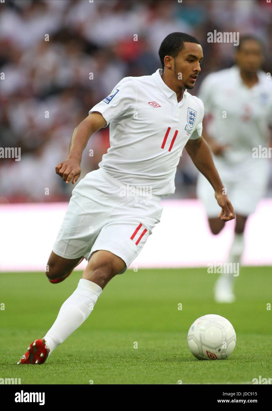 THEO WALCOTT ENGLAND V ANDORRA WEMBLEY STADIUM LONDON ENGLAND 10 June ...