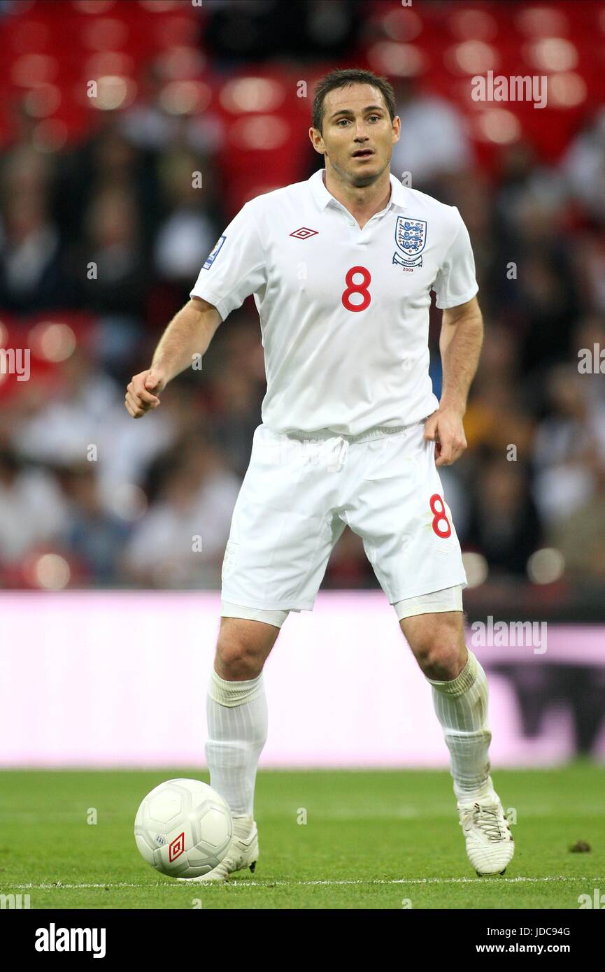 FRANK LAMPARD ENGLAND & CHELSEA FC WEMBLEY STADIUM LONDON ENGLAND 10 ...