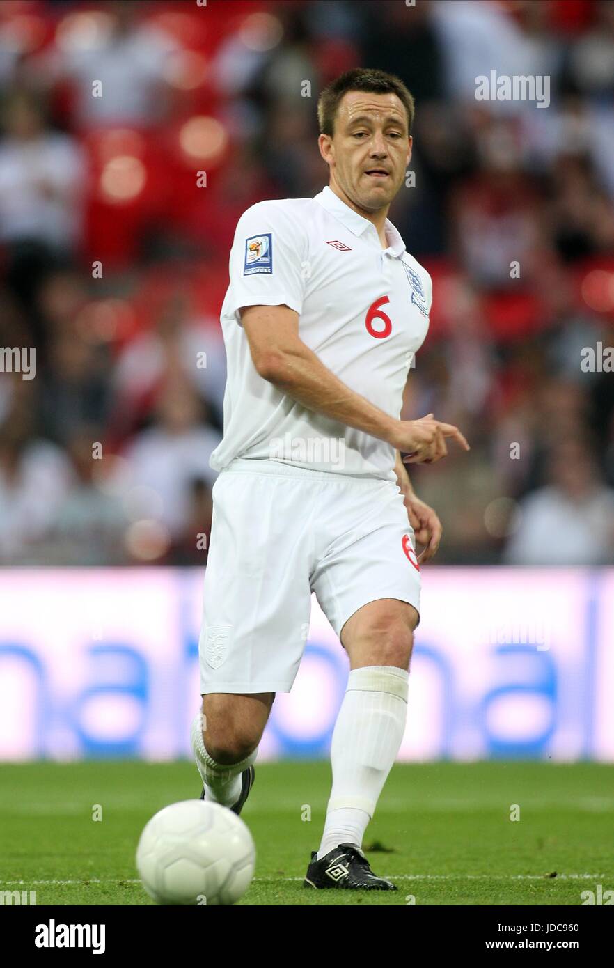 JOHN TERRY ENGLAND & CHELSEA FC WEMBLEY STADIUM LONDON ENGLAND 10 June ...