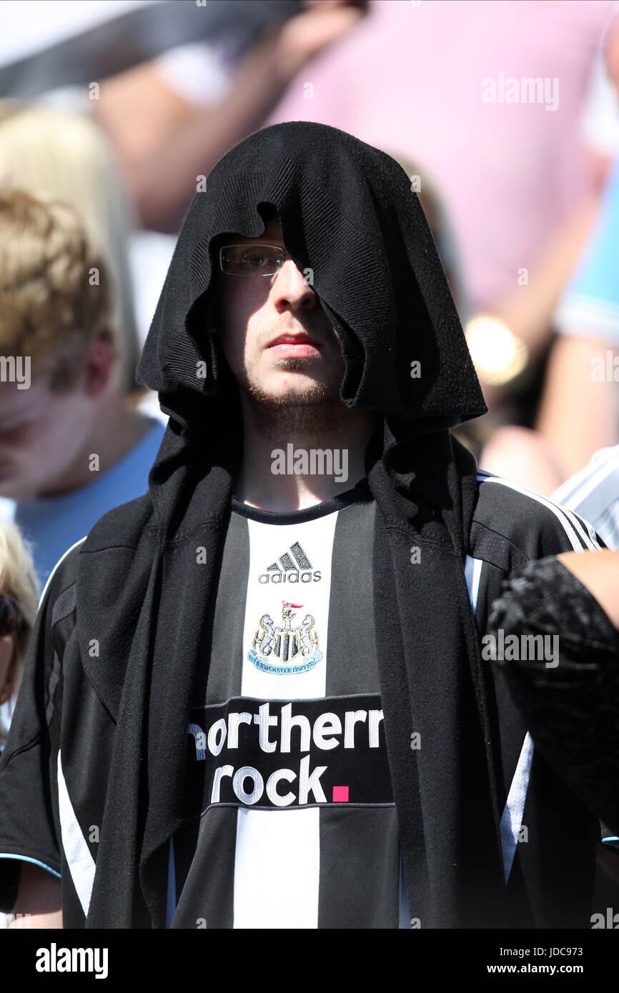 DEJECTED FAN COVERS HIS HEAD ASTON VILLA V NEWCASTLE UNITED VILLA PARK ...