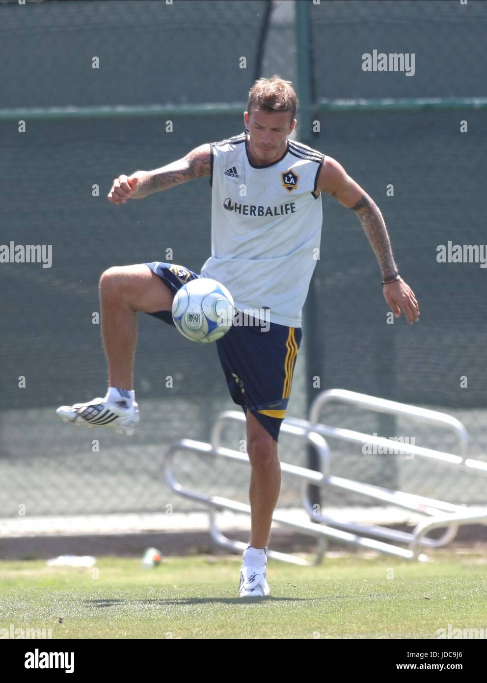 DAVID BECKHA LOS ANGELES GALAXY CARSON LOS ANGELES CA USA 13 July 2009 ...