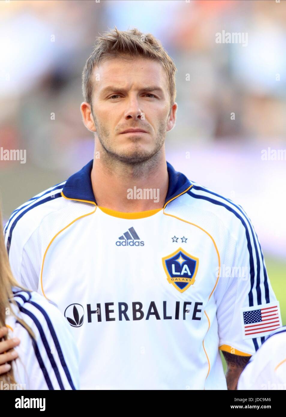 DAVID BECKHAM LOS ANGELES GALAXY CARSON LOS ANGELES CA USA 19 July 2009 ...