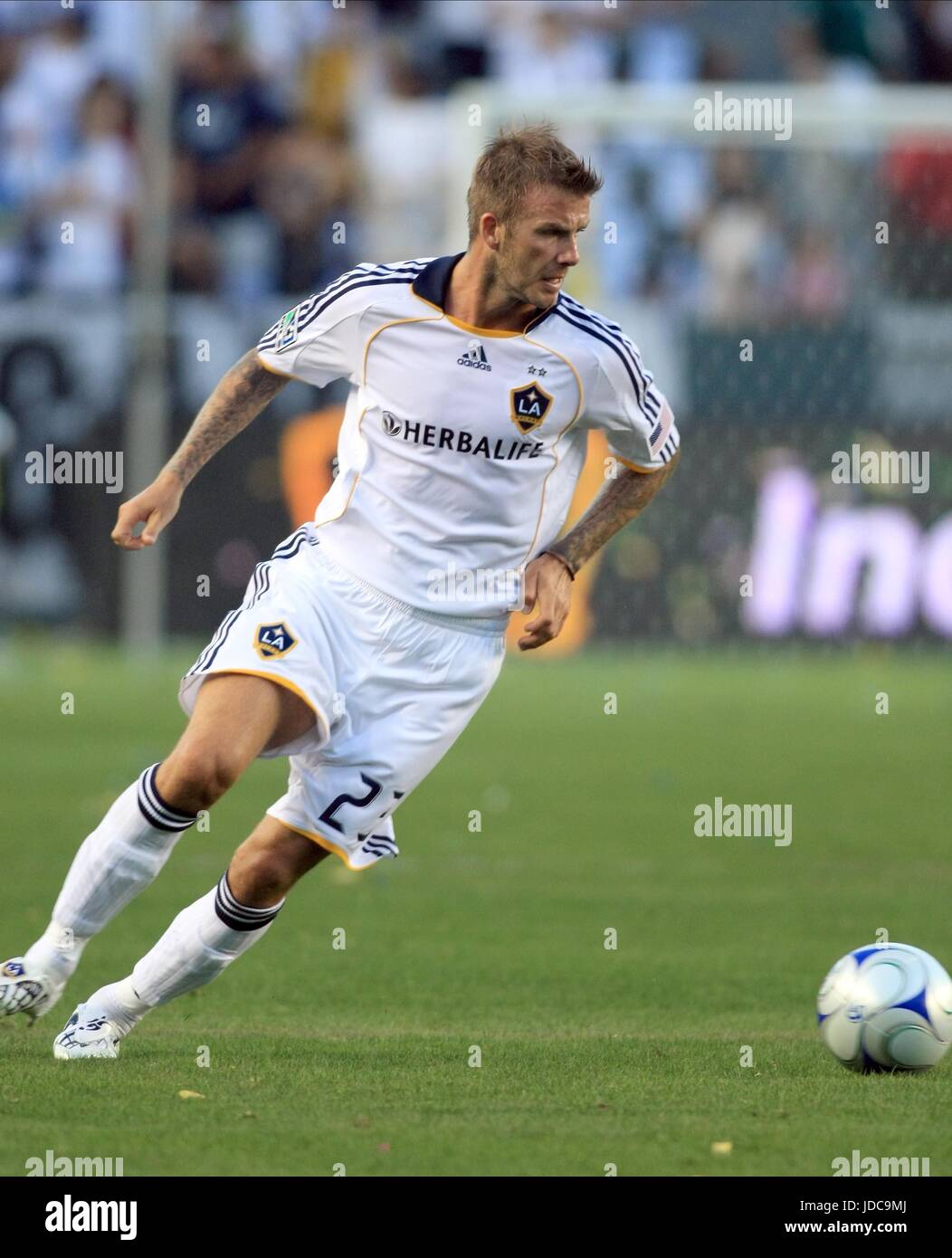 DAVID BECKHAM LOS ANGELES GALAXY CARSON LOS ANGELES CA USA 19 July 2009 ...