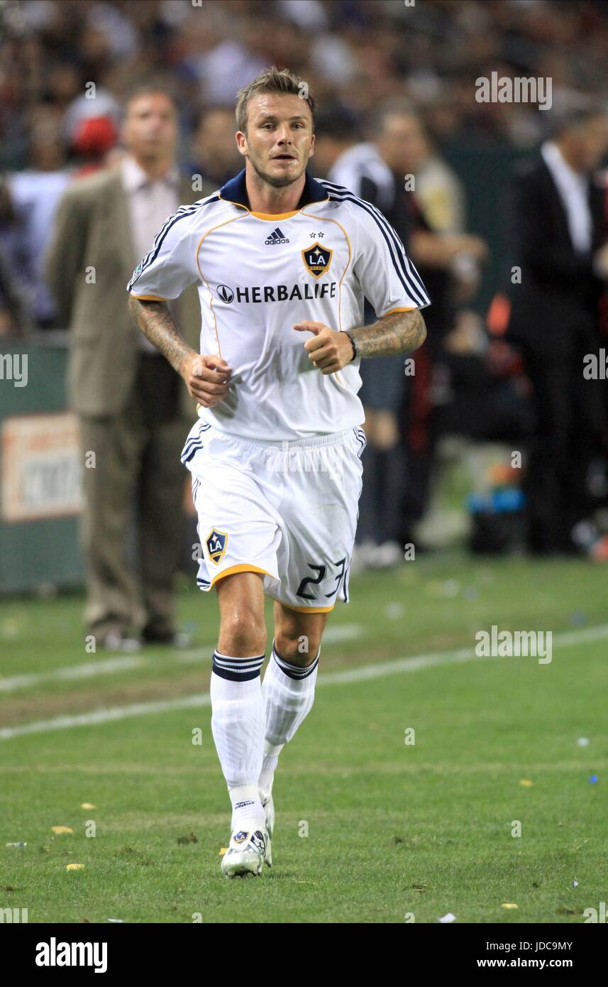 DAVID BECKHAM LOS ANGELES GALAXY CARSON LOS ANGELES CA USA 19 July 2009 ...