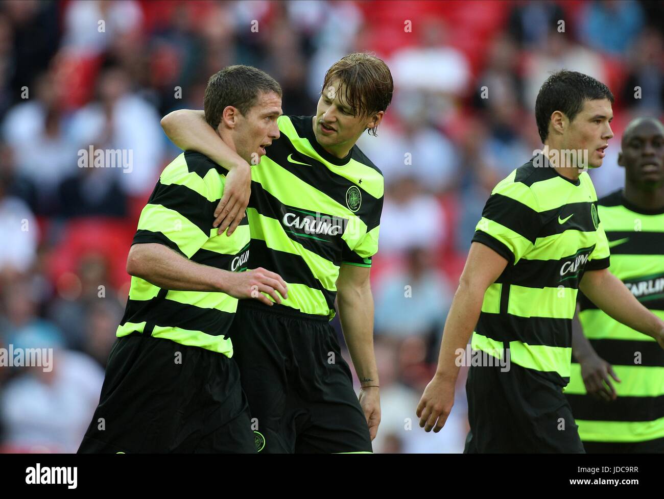 CHRIS KILLEN & ANDREAS HINKEL CELTIC V ALAHLY WEMBLEY CUP WEMBLEY ...