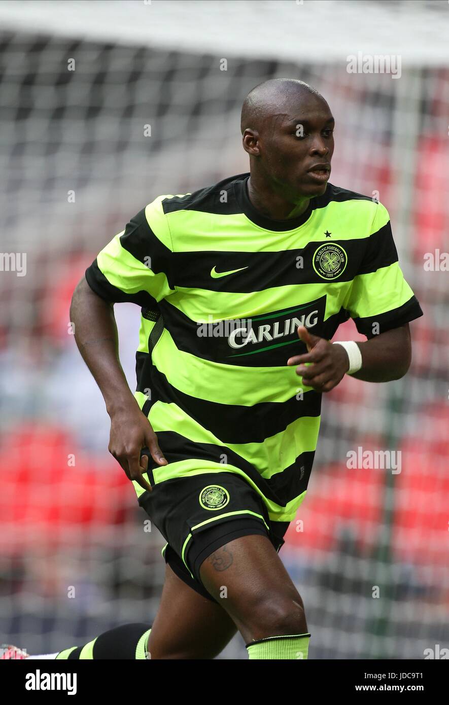 MARC-ANTOINE FORTUNE CELTIC V ALAHLY WEMBLEY CUP WEMBLEY STADIUM LONDON ...