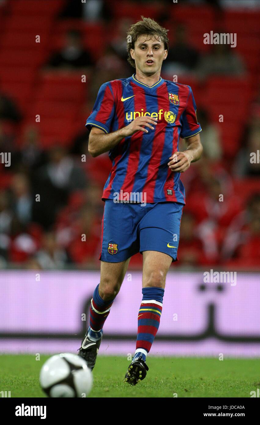 HENRIQUE ADRIANO FC BARCELONA WEMBLEY STADIUM LONDON ENGLAND 24 July ...