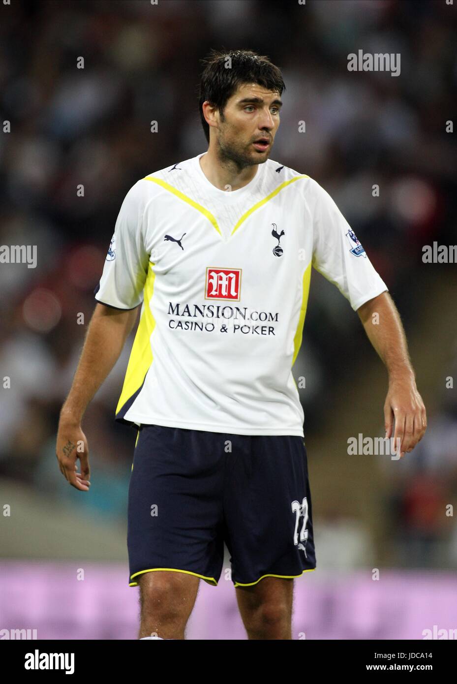 VEDRAN CORLUKA TOTTENHAM HOTSPUR FC WEMBLEY STADIUM LONDON ENGLAND 24 ...