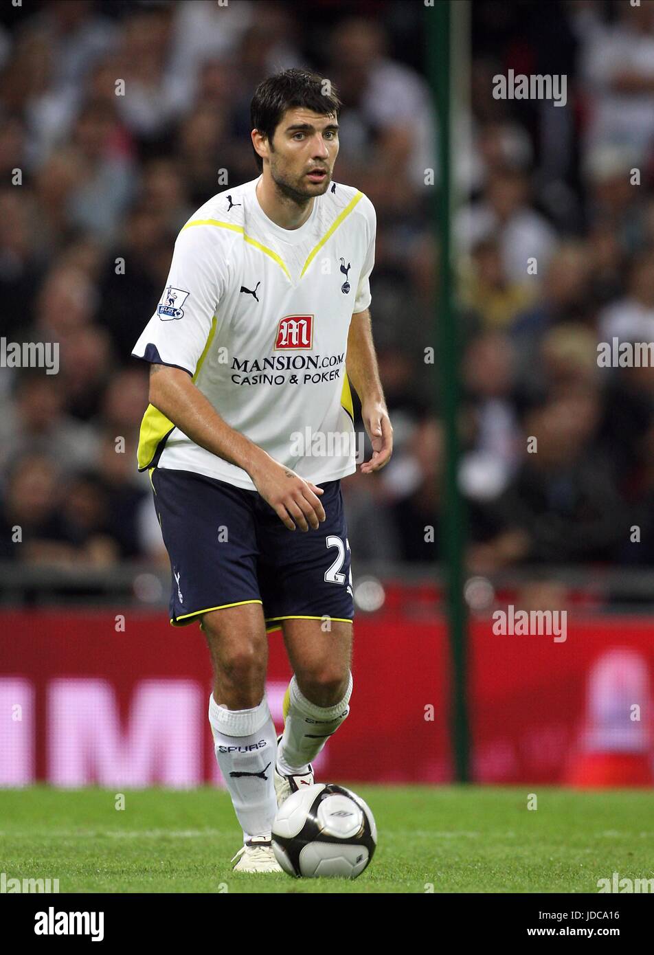 VEDRAN CORLUKA TOTTENHAM HOTSPUR FC WEMBLEY STADIUM LONDON ENGLAND 24 ...