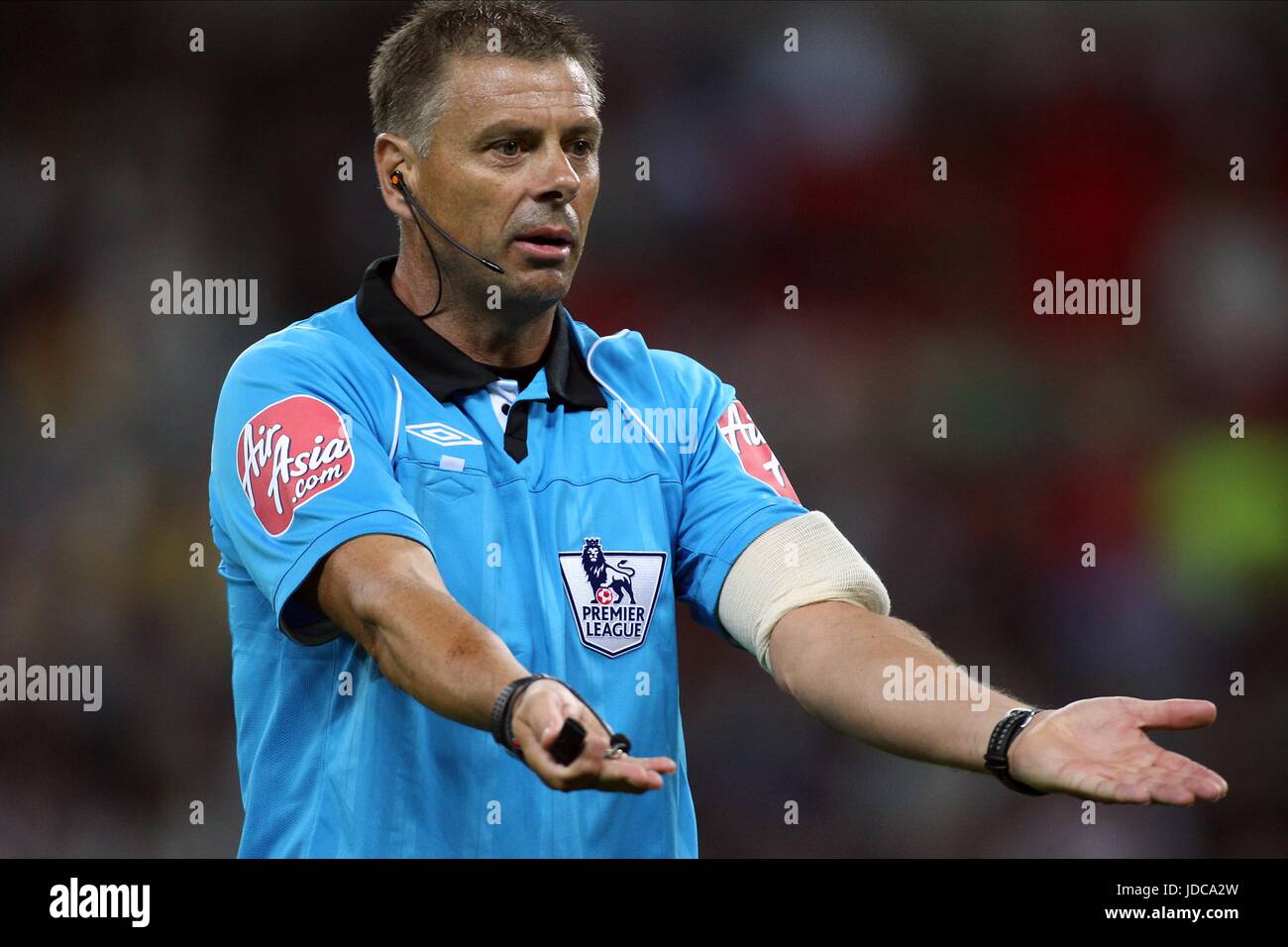MARK HALSEY PREMIERSHIP REFEREE WEMBLEY STADIUM LONDON ENGLAND 24 July ...