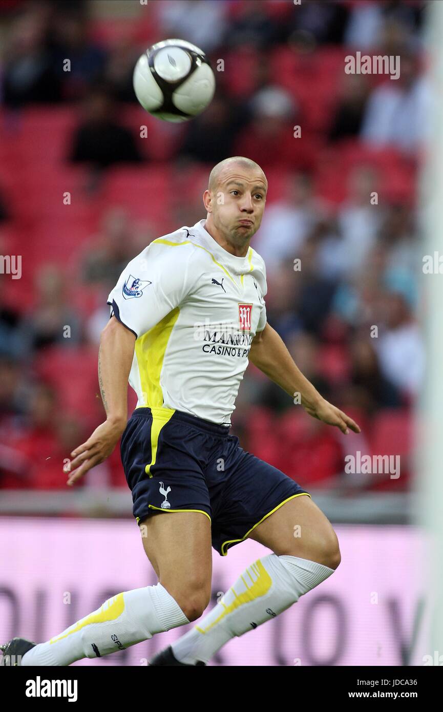 ALAN HUTTON TOTTENHAM HOTSPUR FC WEMBLEY STADIUM LONDON ENGLAND 24 July ...