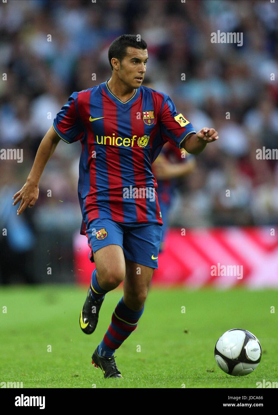 PEDRO RODRIGUEZ FC BARCELONA WEMBLEY STADIUM LONDON ENGLAND 24 July ...