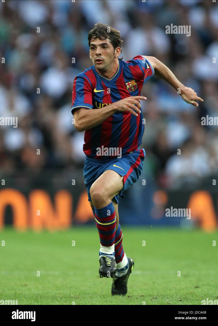 VICTOR SANCHEZ FC BARCELONA WEMBLEY STADIUM LONDON ENGLAND 24 July 2009 ...