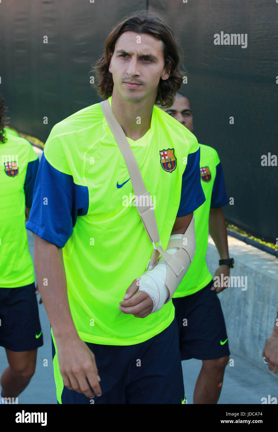 Zlatan ibrahimovic training hi-res stock photography and images - Alamy