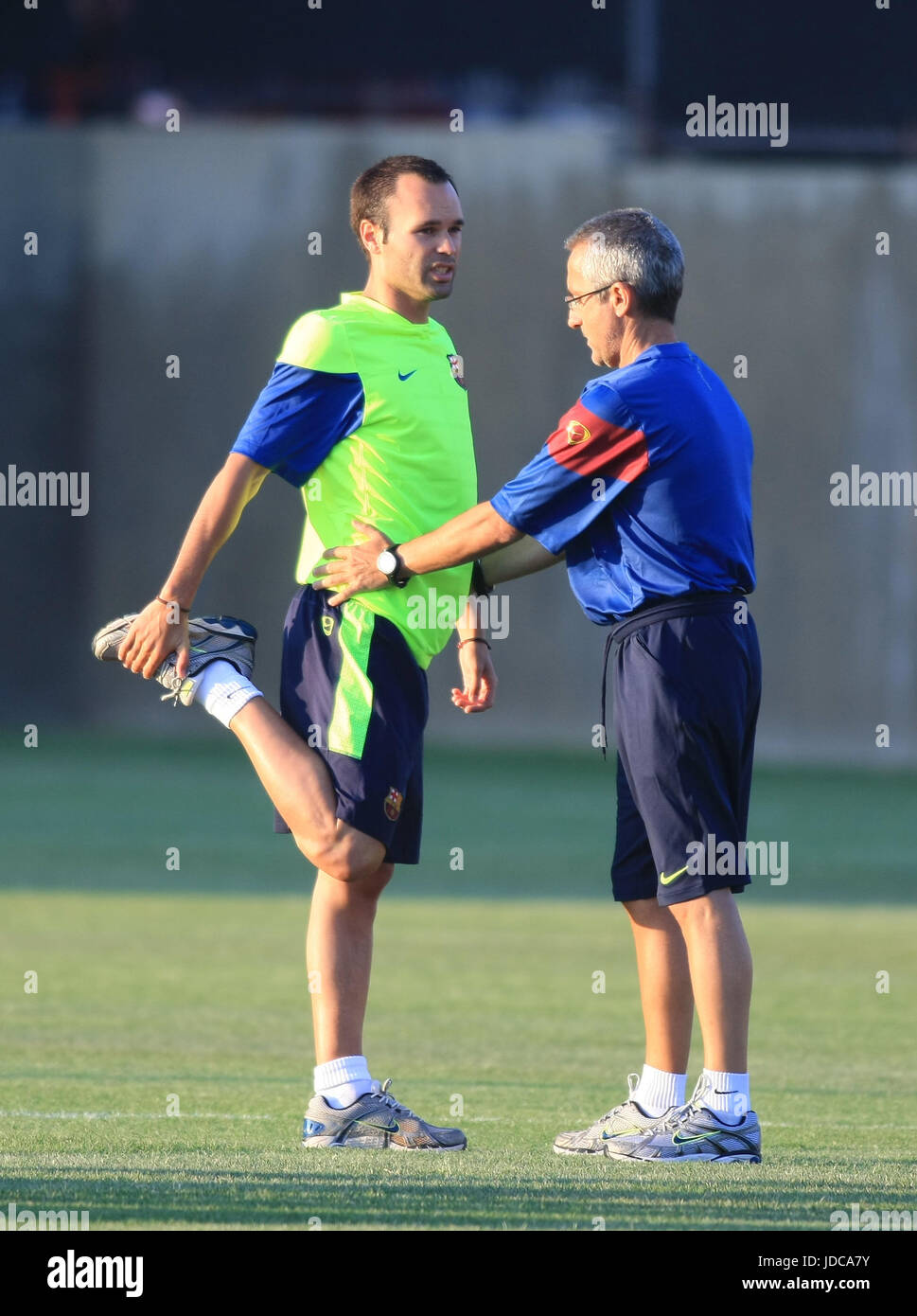 Iniesta 2009 hi-res stock photography and images - Alamy
