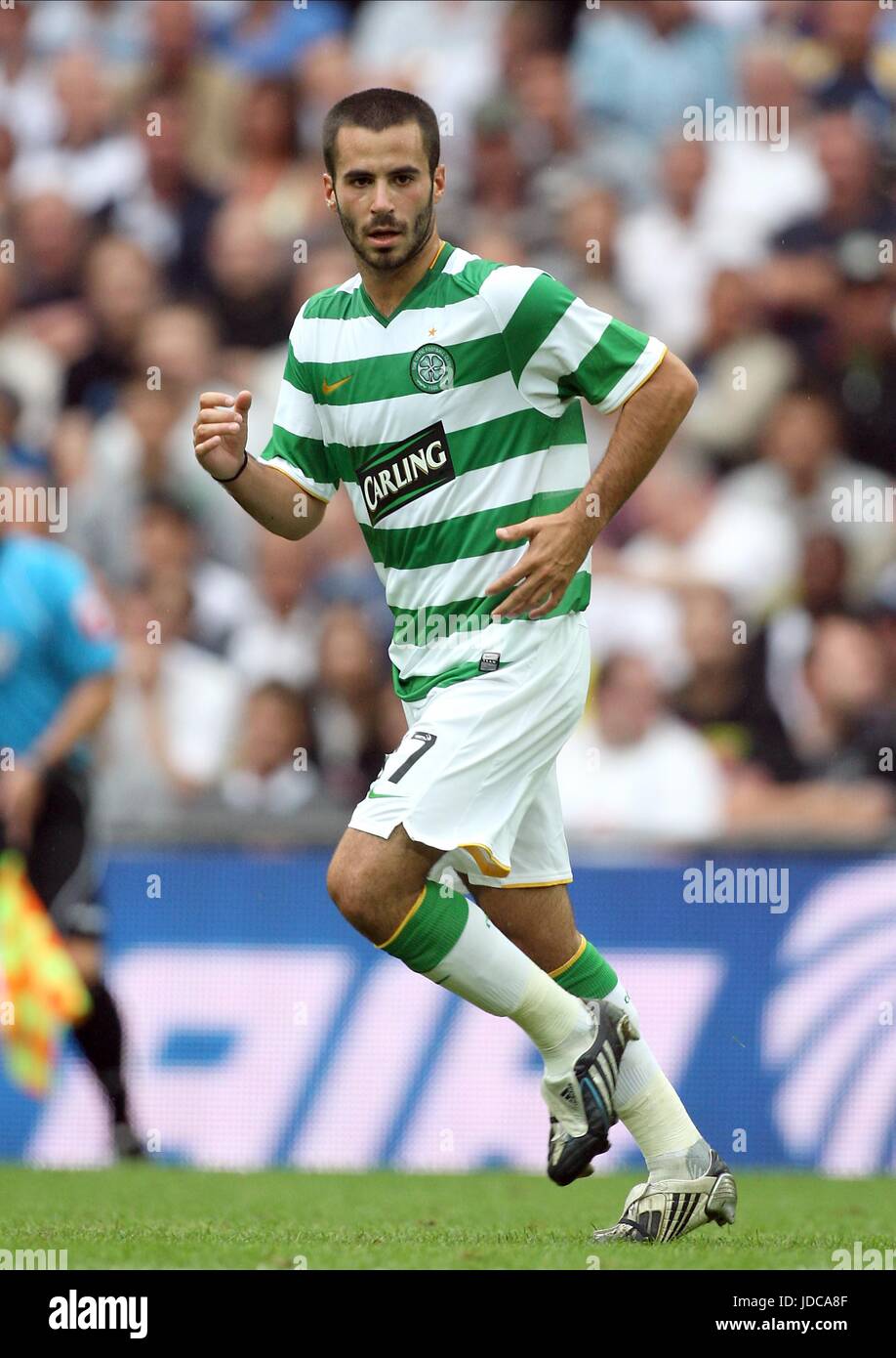 MARC CROSAS GLASGOW CELTIC FC WEMBLEY LONDON ENGLAND 26 July 2009 Stock ...