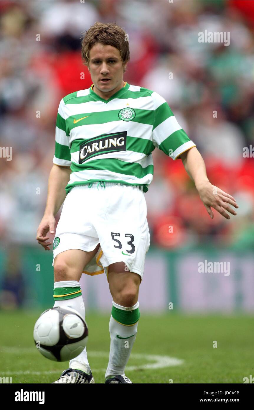 SIMON FERRY GLASGOW CELTIC FC WEMBLEY LONDON ENGLAND 26 July 2009 Stock ...