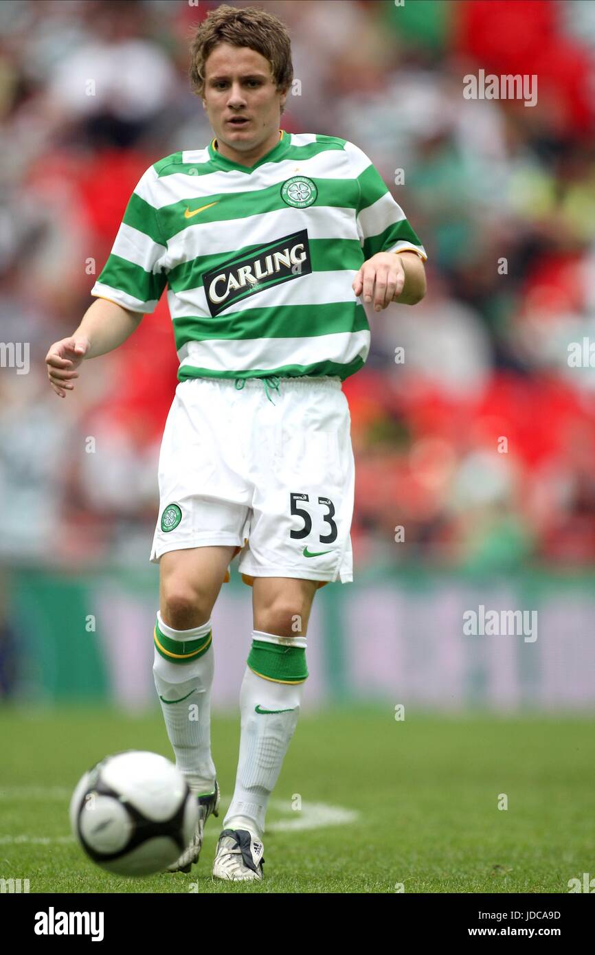 SIMON FERRY GLASGOW CELTIC FC WEMBLEY LONDON ENGLAND 26 July 2009 Stock ...