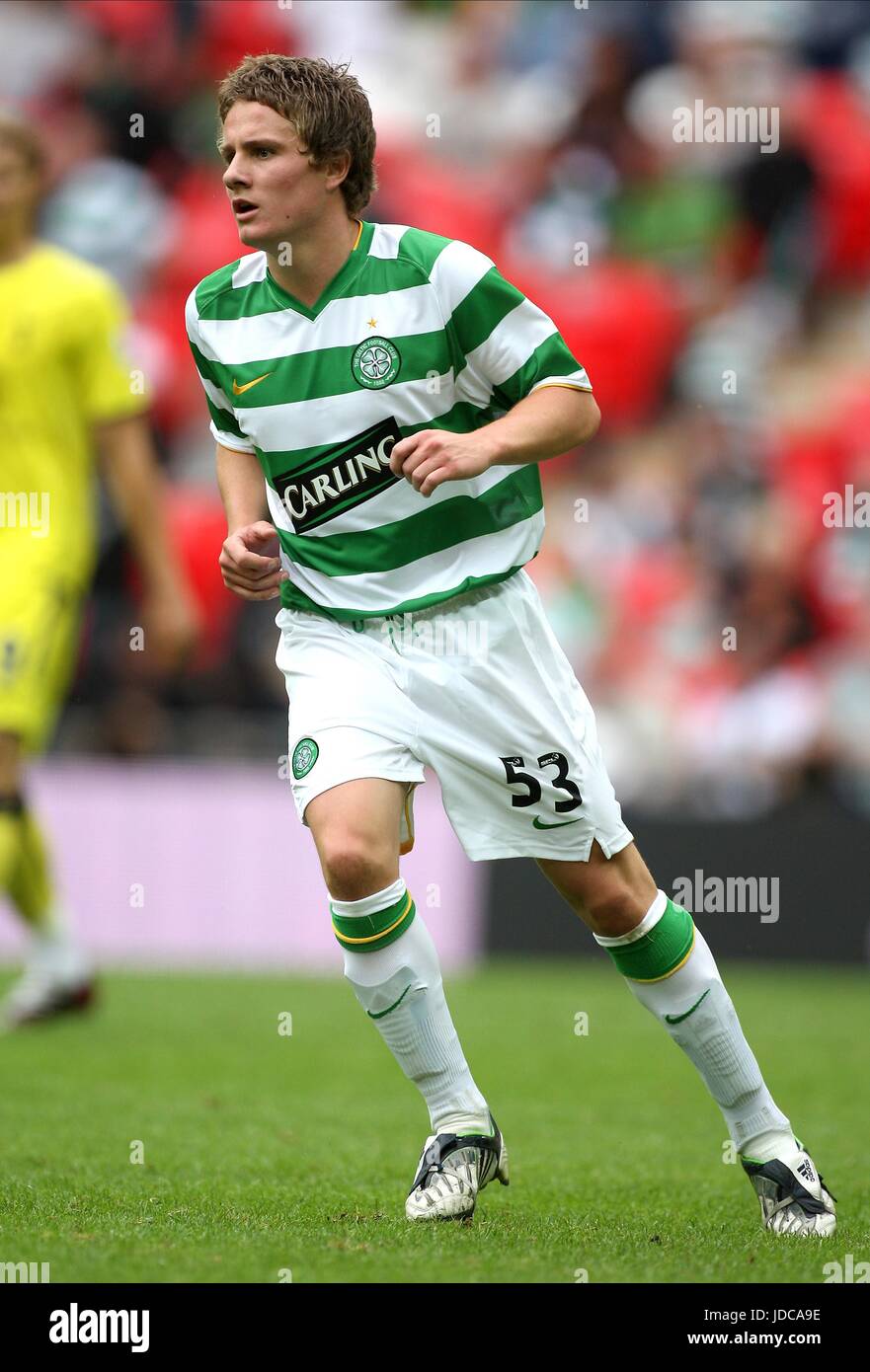 SIMON FERRY GLASGOW CELTIC FC WEMBLEY LONDON ENGLAND 26 July 2009 Stock ...