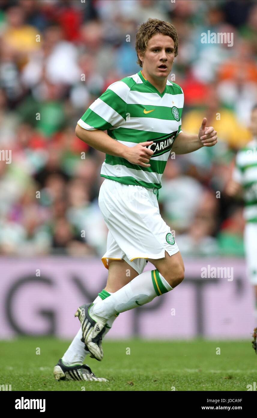 SIMON FERRY GLASGOW CELTIC FC WEMBLEY LONDON ENGLAND 26 July 2009 Stock ...