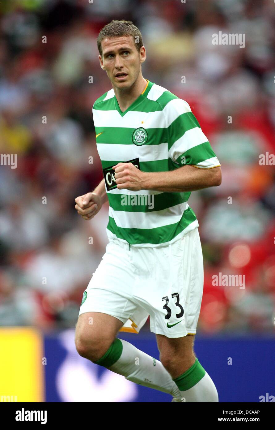CHRIS KILLEN GLASGOW CELTIC FC WEMBLEY LONDON ENGLAND 26 July 2009 ...