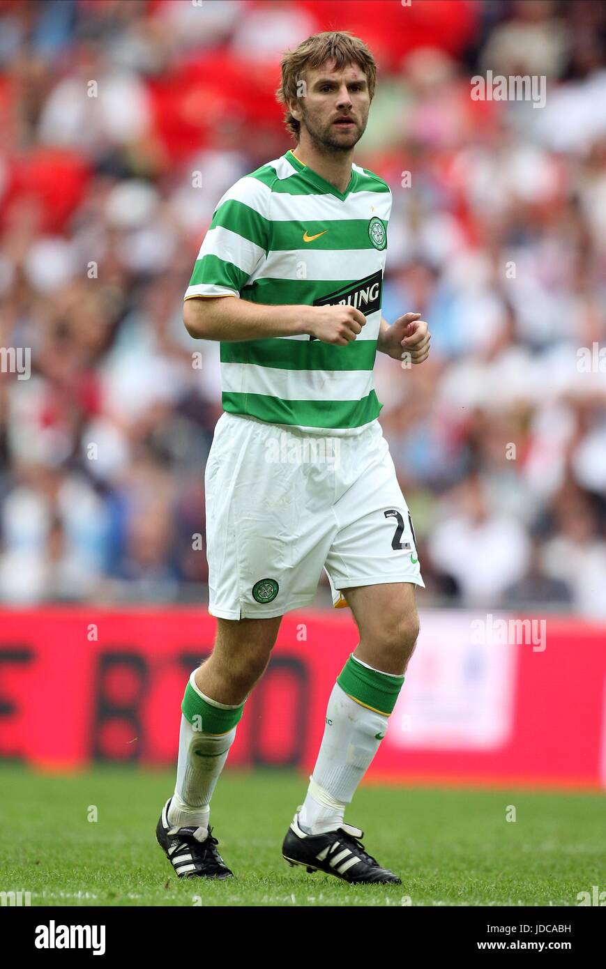 PADDY MCCOURT GLASGOW CELTIC FC WEMBLEY LONDON ENGLAND 26 July 2009 ...