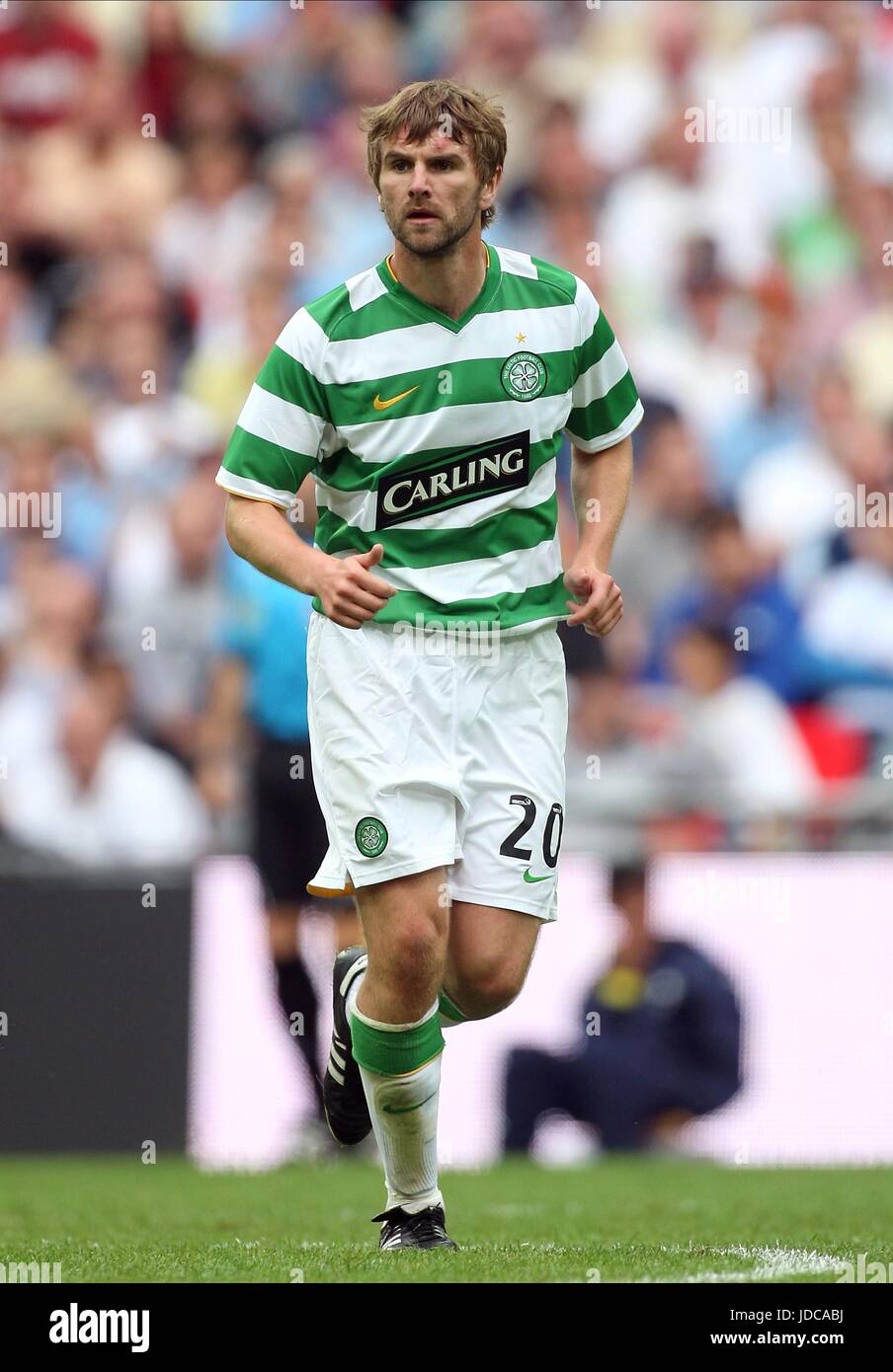 PADDY MCCOURT GLASGOW CELTIC FC WEMBLEY LONDON ENGLAND 26 July 2009 ...