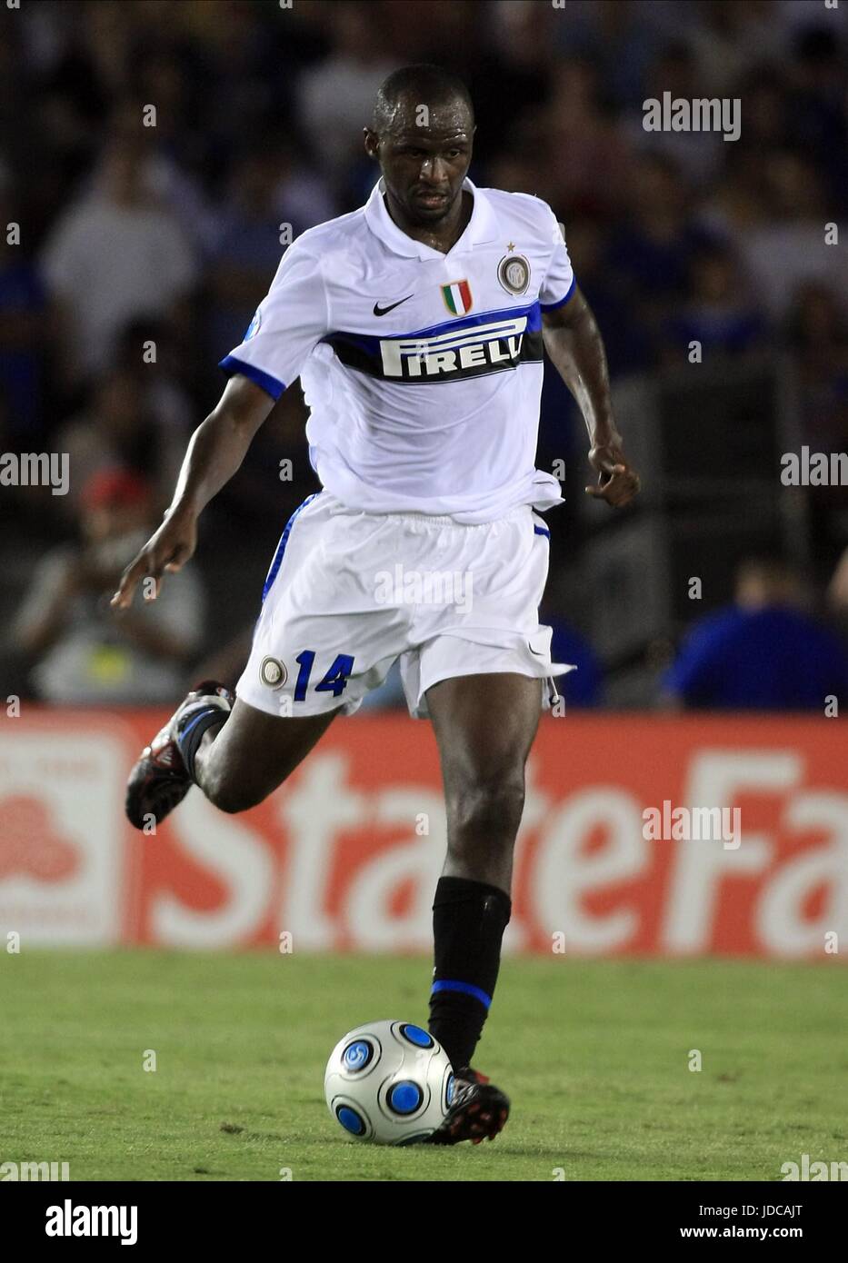 PATRICK VIEIRA INTER MILAN PASADENA LOS ANGELES CA USA 21 July 2009 ...