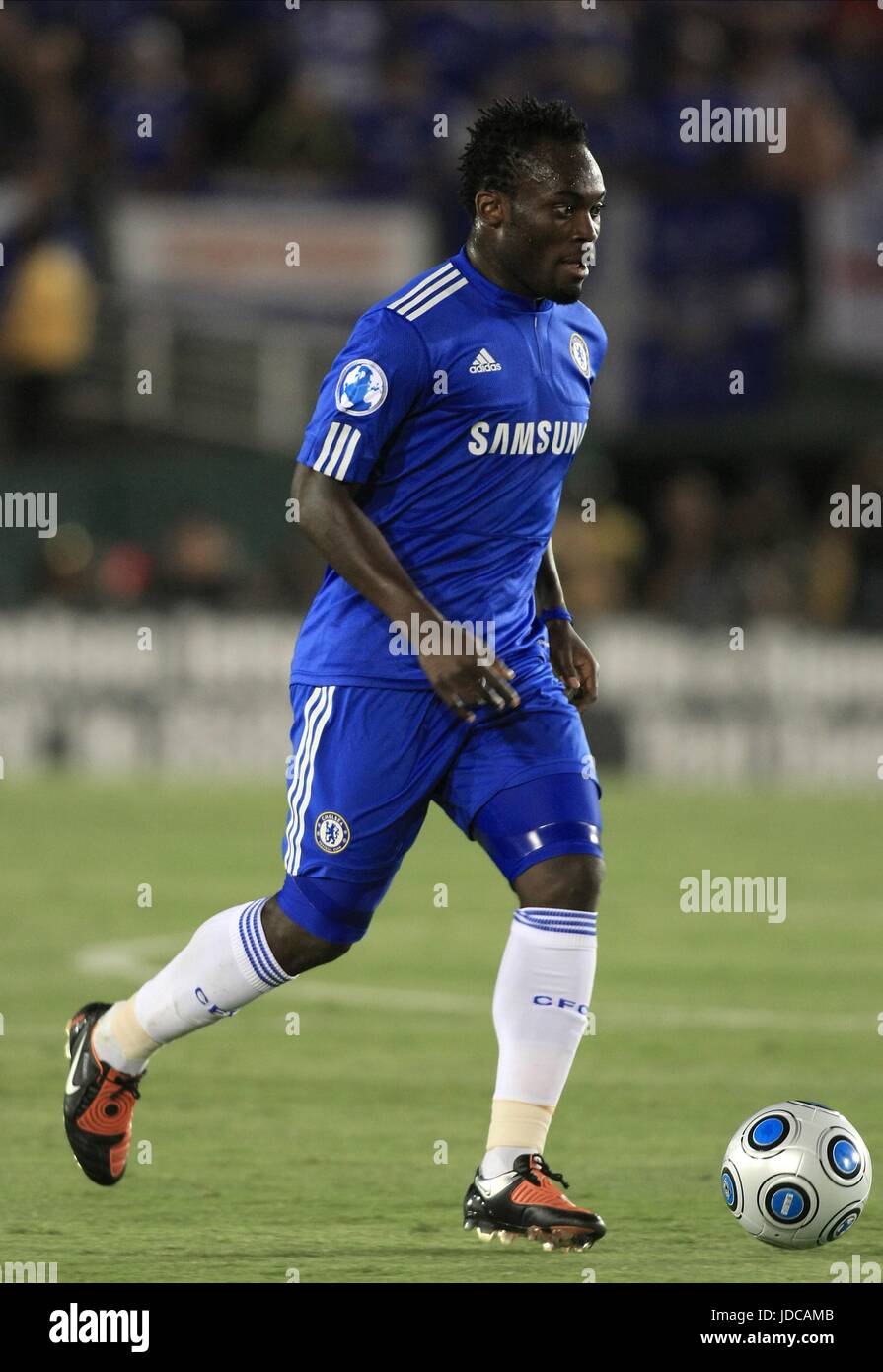 MICHAEL ESSIEN CHELSEA FC PASADENA LOS ANGELES CA USA 21 July 2009 ...