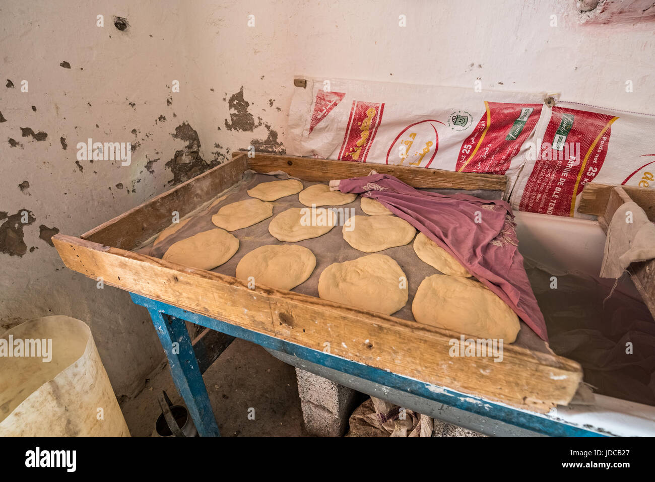 Traditional bakery in a market in Morocco Stock Photo - Alamy
