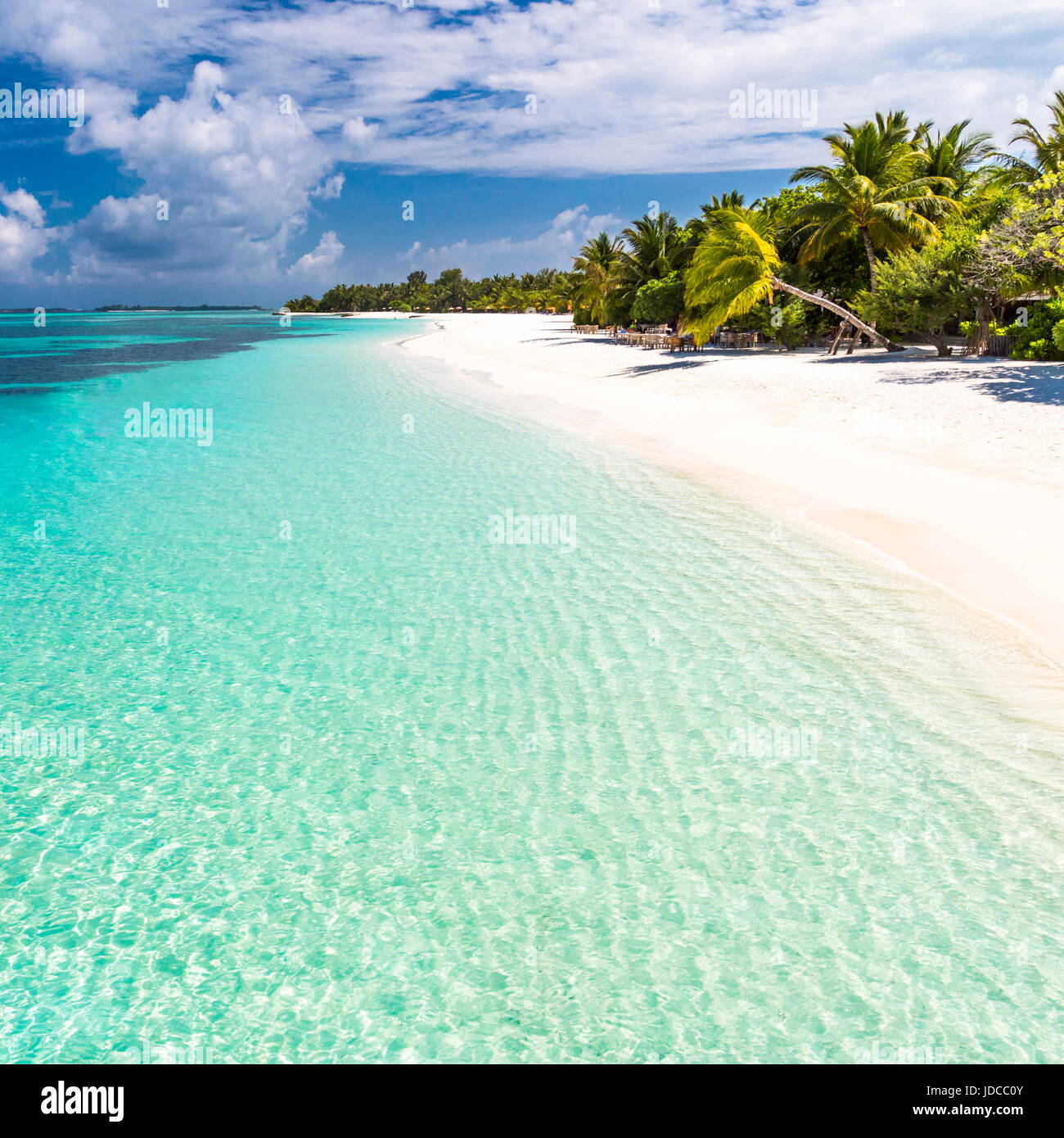 Beautiful beach landscape. Summer holiday and vacation concept ...
