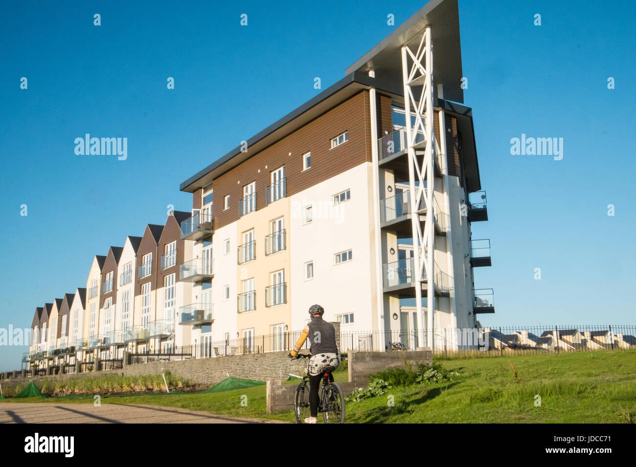Luxury,apartment,buildings,complex,next,on,Machynys,Peninsula,and ...
