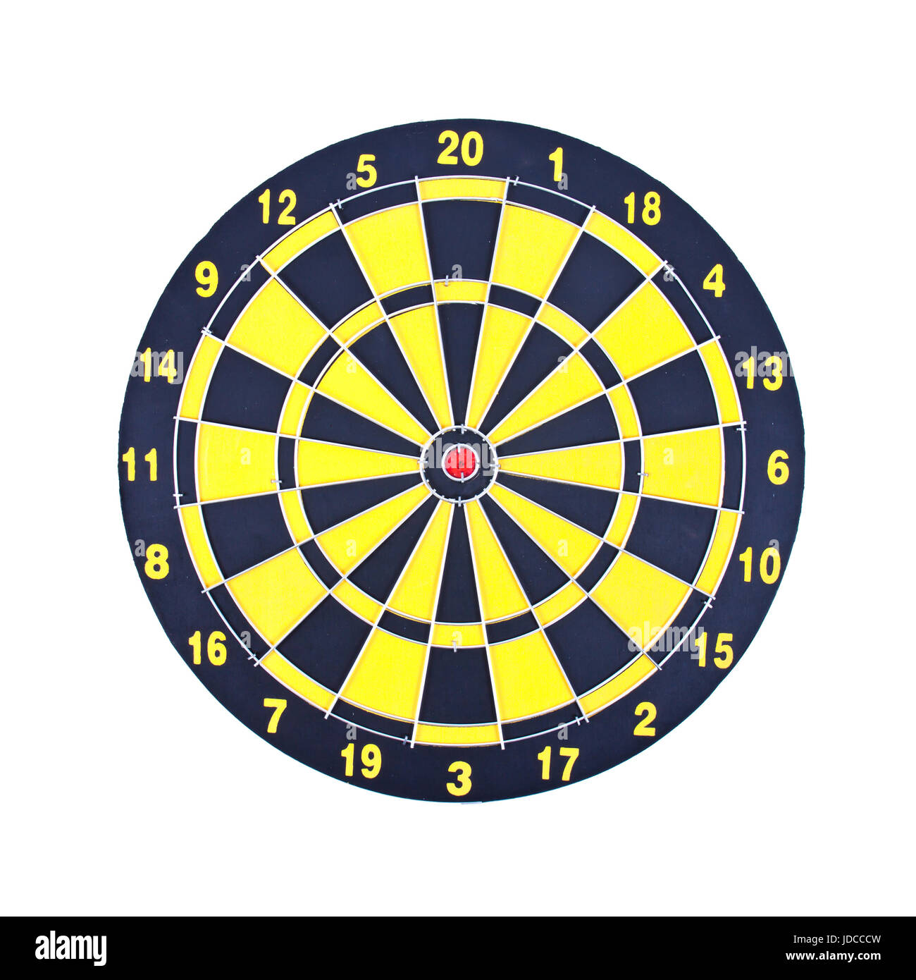 dart board isolated on white background Stock Photo - Alamy