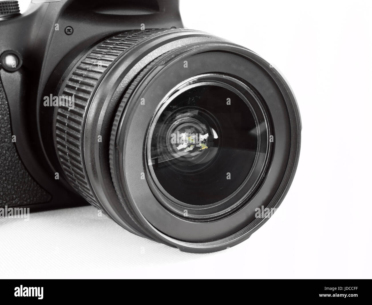 modern digital photo camera isolated on white background Stock Photo ...