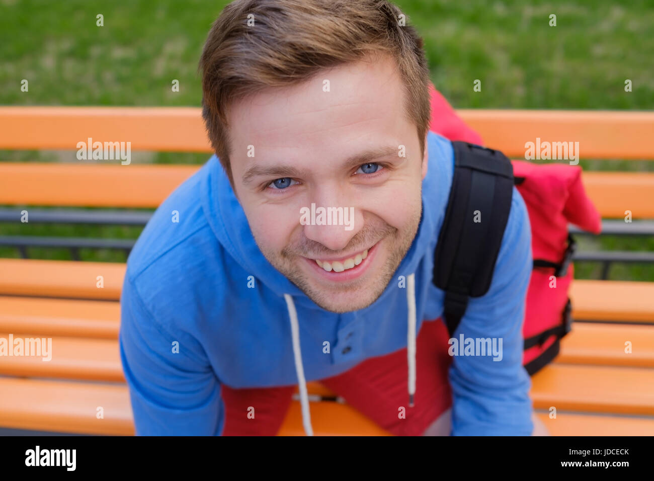 Attractive male portrait hi-res stock photography and images - Alamy