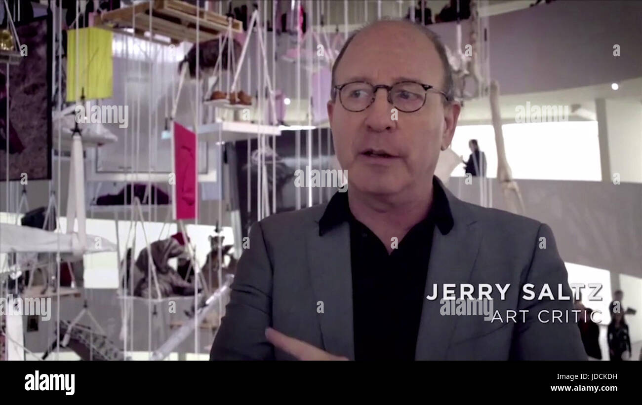 MAURIZIO CATTELAN: BE RIGHT BACK, art critic Jerry Saltz, 2016. ©BOND ...