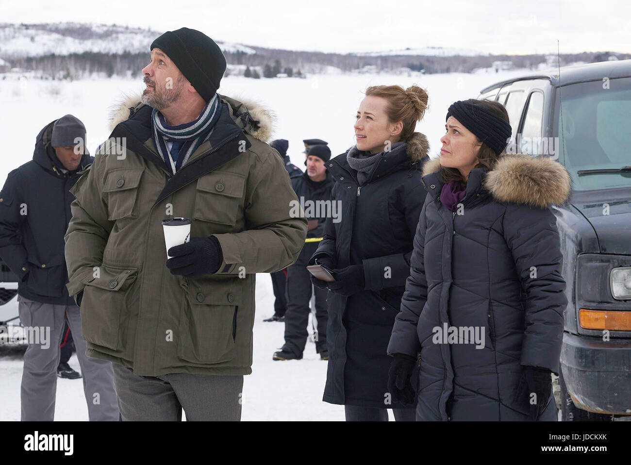 CARDINAL, (from left): Billy Campbell, Karine Vanasse, Gail Maurice ...