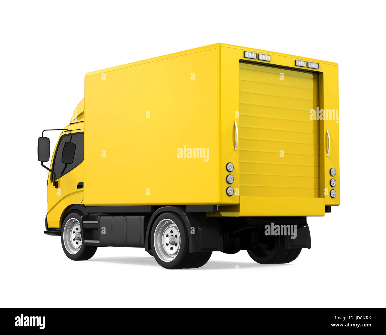 Delivery Van Isolated Stock Photo - Alamy