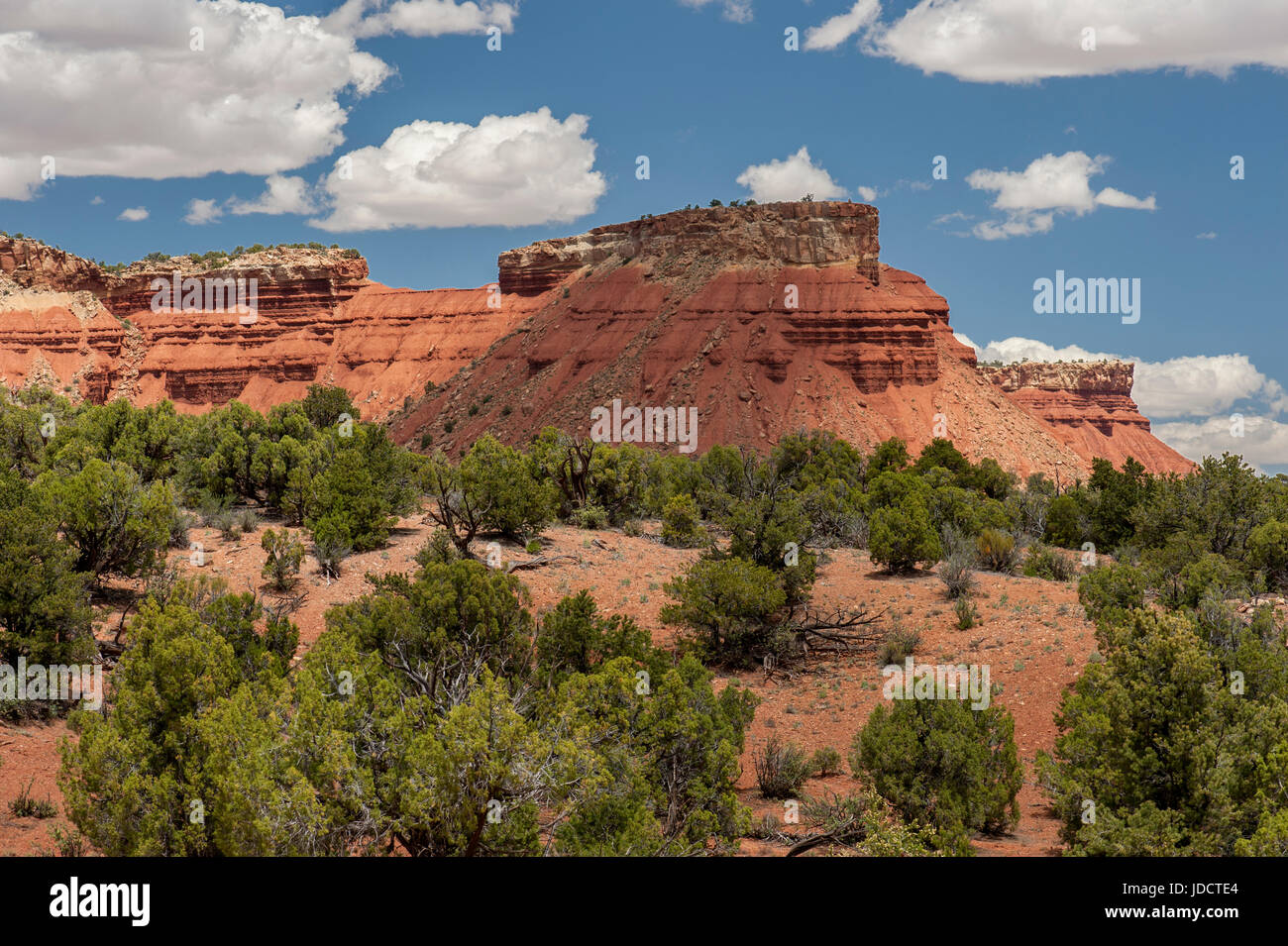One of the views from the Burr Trail Road in the Circle Cliffs area of ...