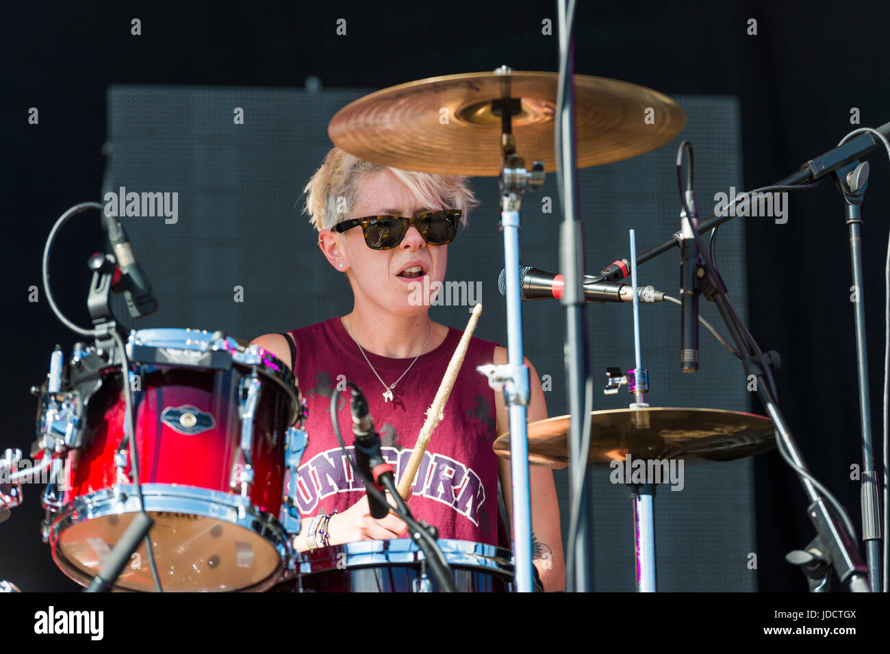 Cat myers drummer hi-res stock photography and images - Alamy